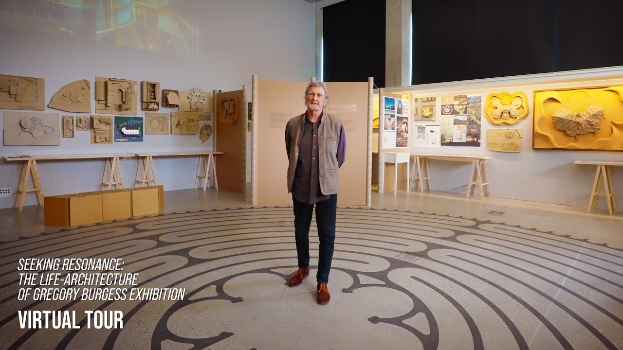 Virtual Tour of Greg Burgess' Exhibition - Seeking Resonance - YouTube