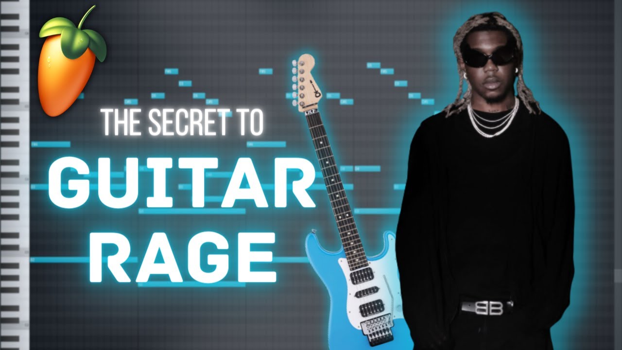 How To Make ROCKSTAR Guitar Rage Beats for Destroy Lonely [FL Studio ...