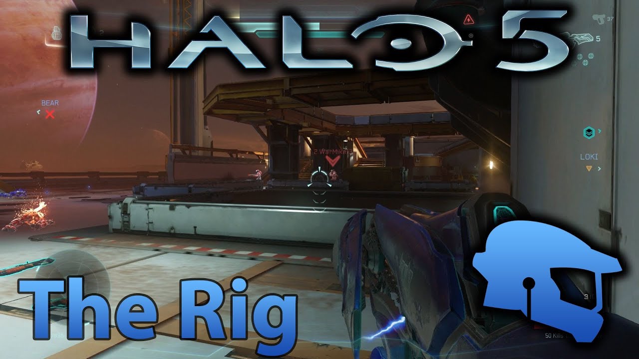 Halo 5: Guardians Arena - Team Slayer on The Rig - 1080P 60FPS Gameplay ...