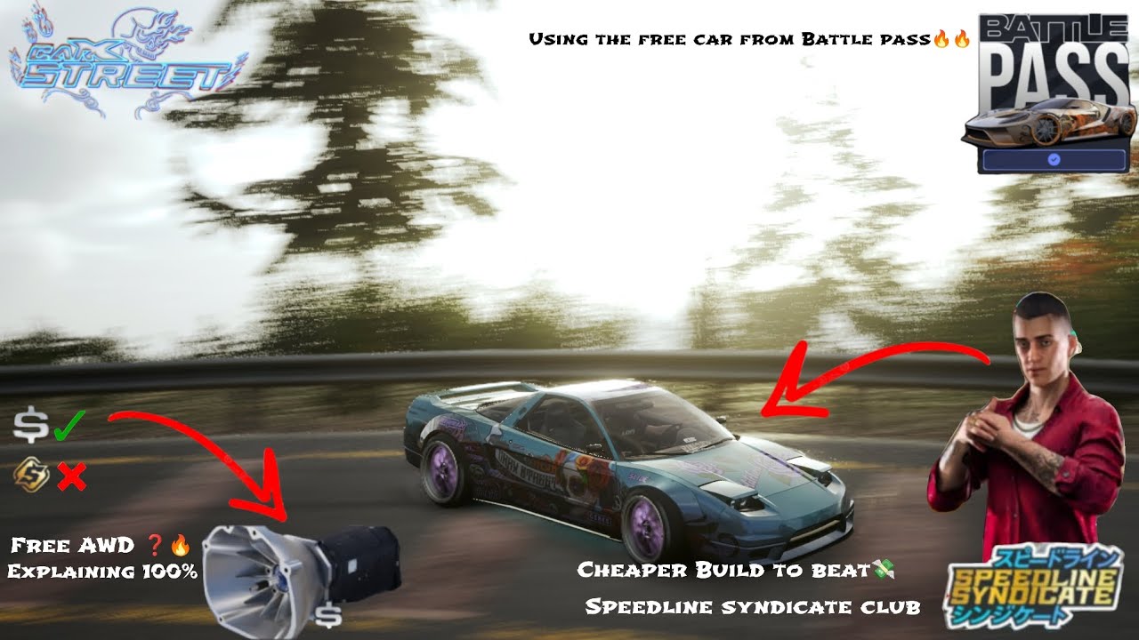 The best free car you can use for the Speedline syndicate club🔥 | CarX ...
