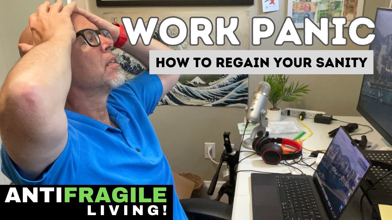Work Panic. Work Stress. Work Anxiety. (How to find serenity and take ...