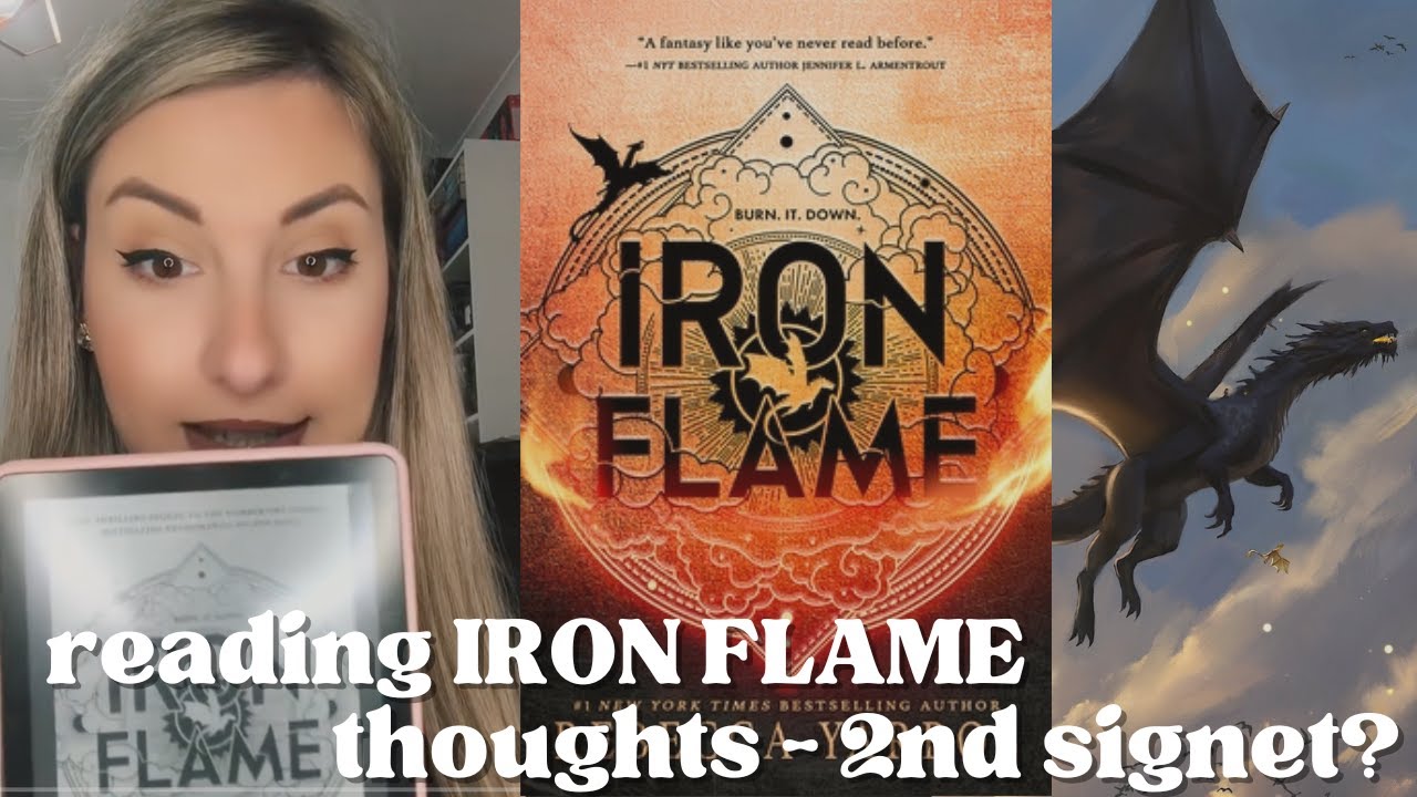 READING Iron Flame by Rebecca Yarros | Thoughts & Violet's 2nd Signet ...