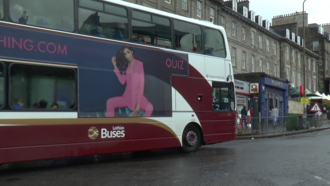 EDINBURGH BUSES APRIL 2018 - YouTube