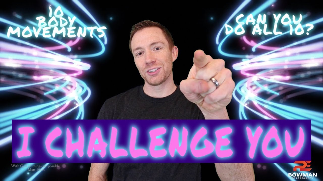 Challenge Me (10 Movements To Test Your Ability) - YouTube