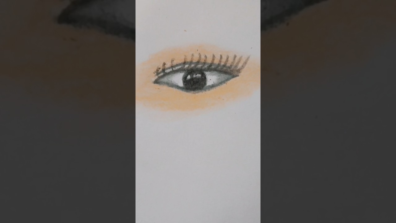 eye 👁️ tutorial 😁#sorts #drawing #eyes #painting #easydrawing - YouTube