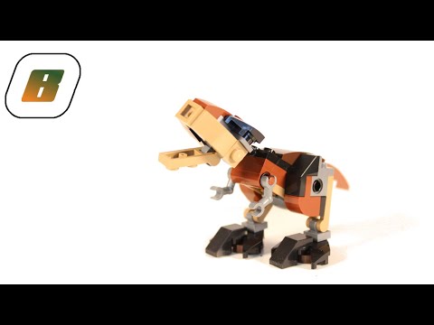 🏗️🔨🎬 LEGO® - Speed Build – 122005 Tyrannosaurus rex foil pack - review ...