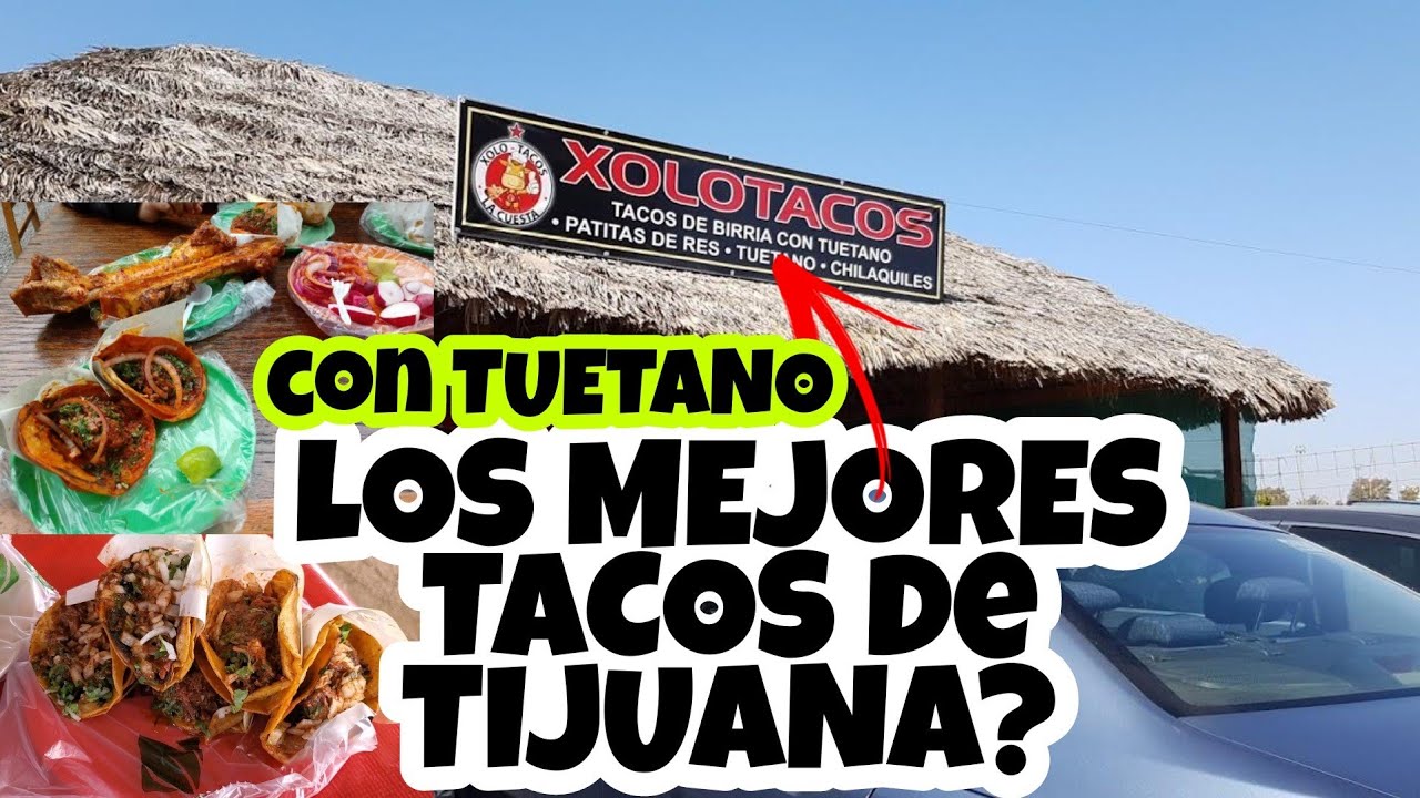 Los mejores tacos de tijuana? Xolo Tacos probando comida callejera ...