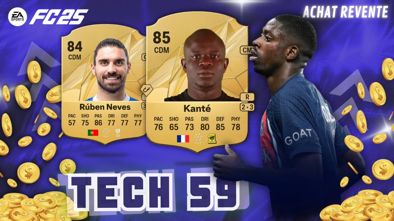 FC 25 📈| ACHAT REVENTE |📉 ÉNORME COMBO TECH 59 POUR DEVENIR RICHE sur ...