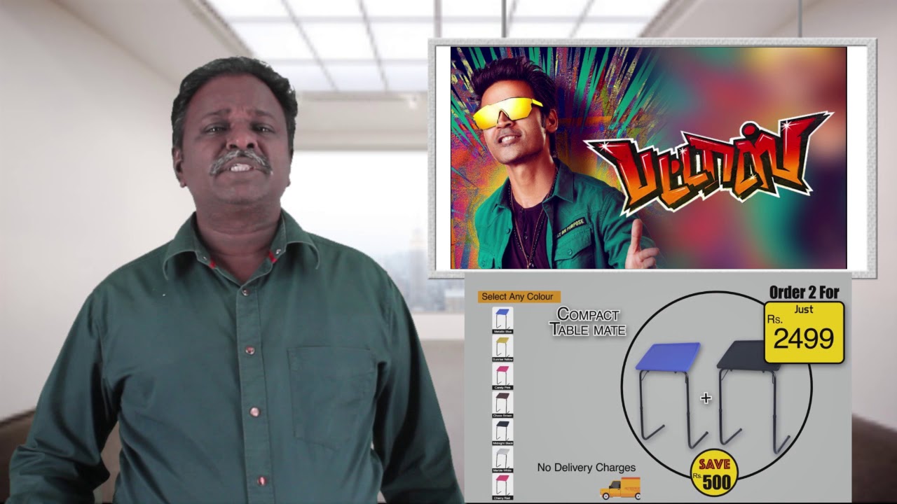 PATTAS Review - Pattasu - Dhanush - Tamil Talkies - YouTube