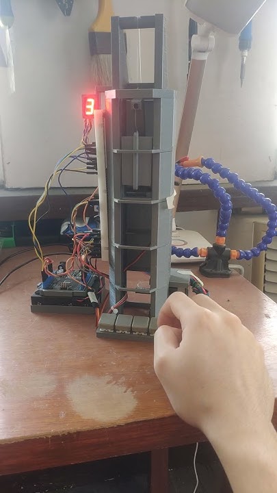 Arduino UNO elevator - YouTube