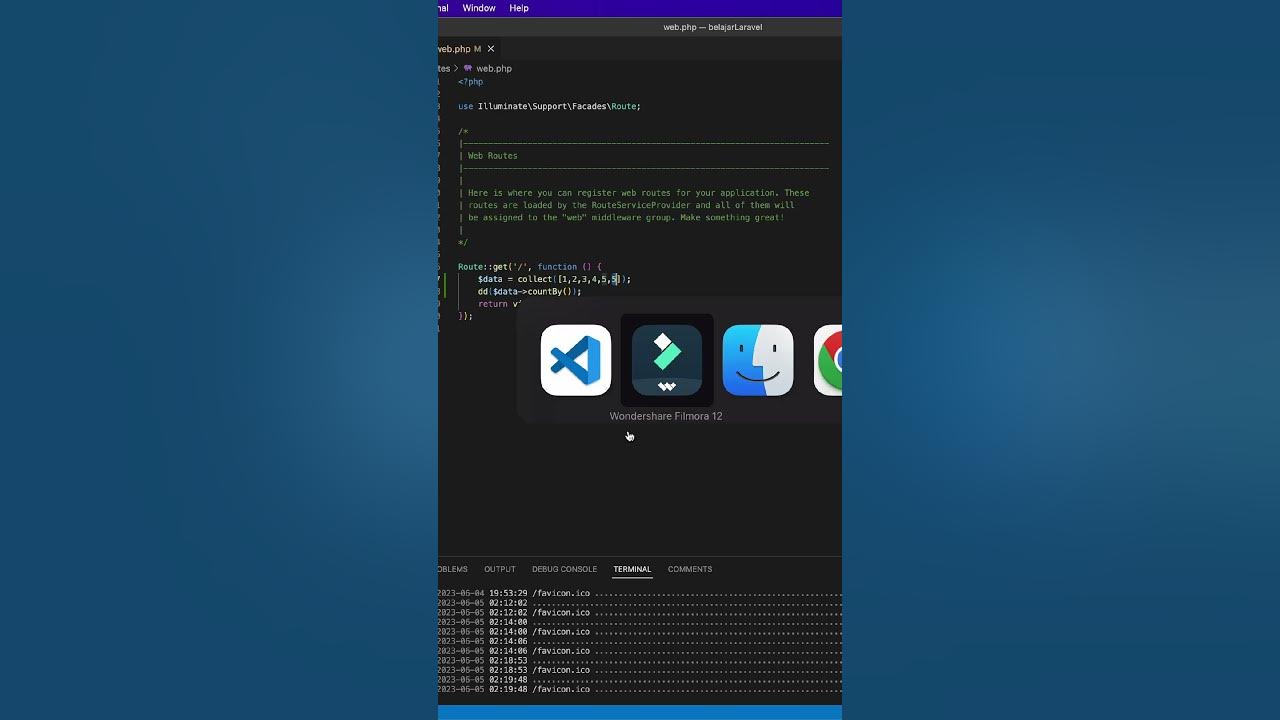 Laravel Tips And Tricks Collection Count By Youtube