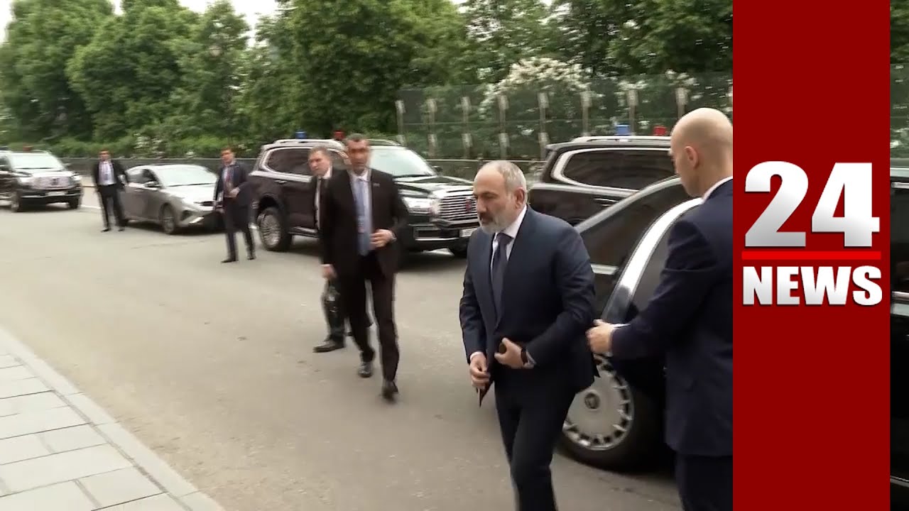 Փաշինյանը ԵԱՏՄ նիստին ժամանեց ռուսական արտադրության Aurus մեքենայով ...
