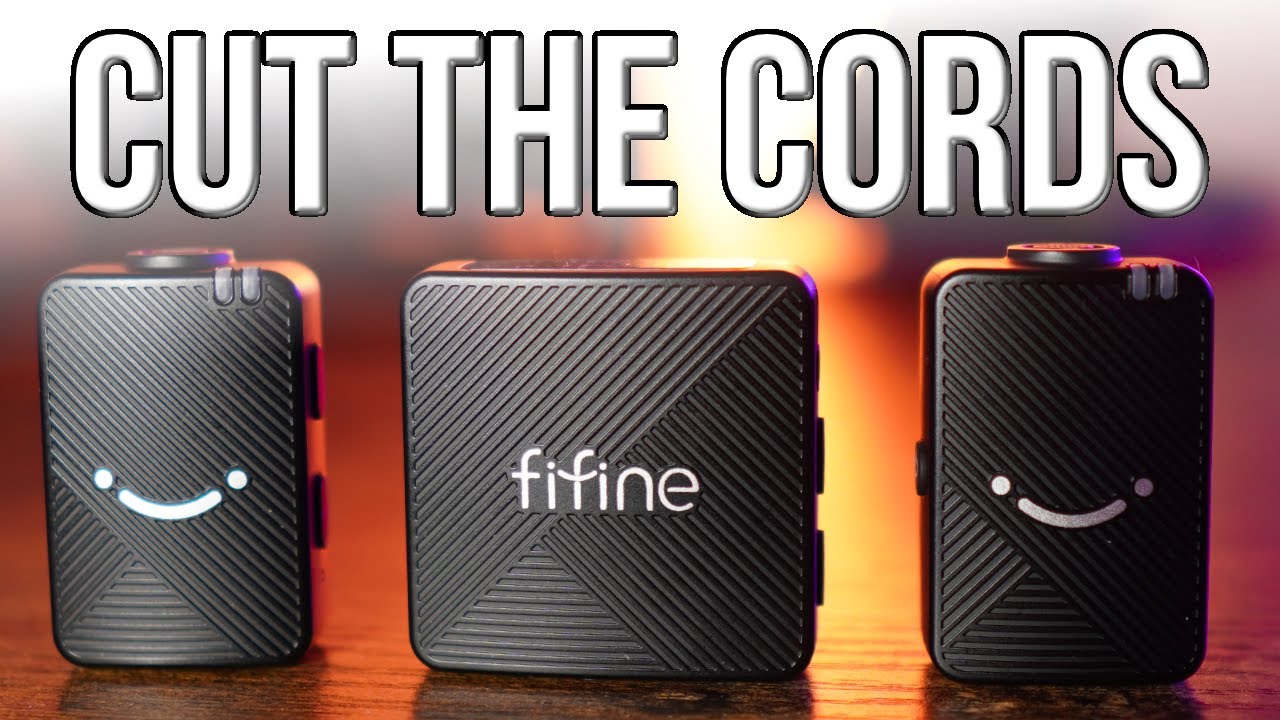 Fifine M9 Wireless Microphones Won't Be For Everyone - YouTube