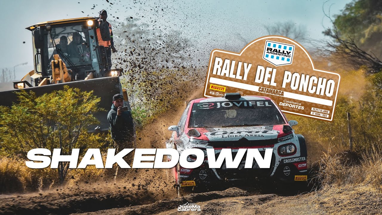 Rally del Poncho 2023 - Shakedown - YouTube