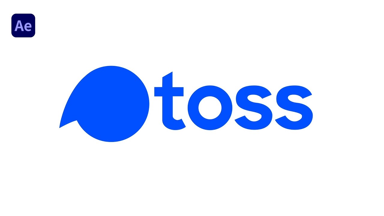 [After Effects] toss logo - YouTube