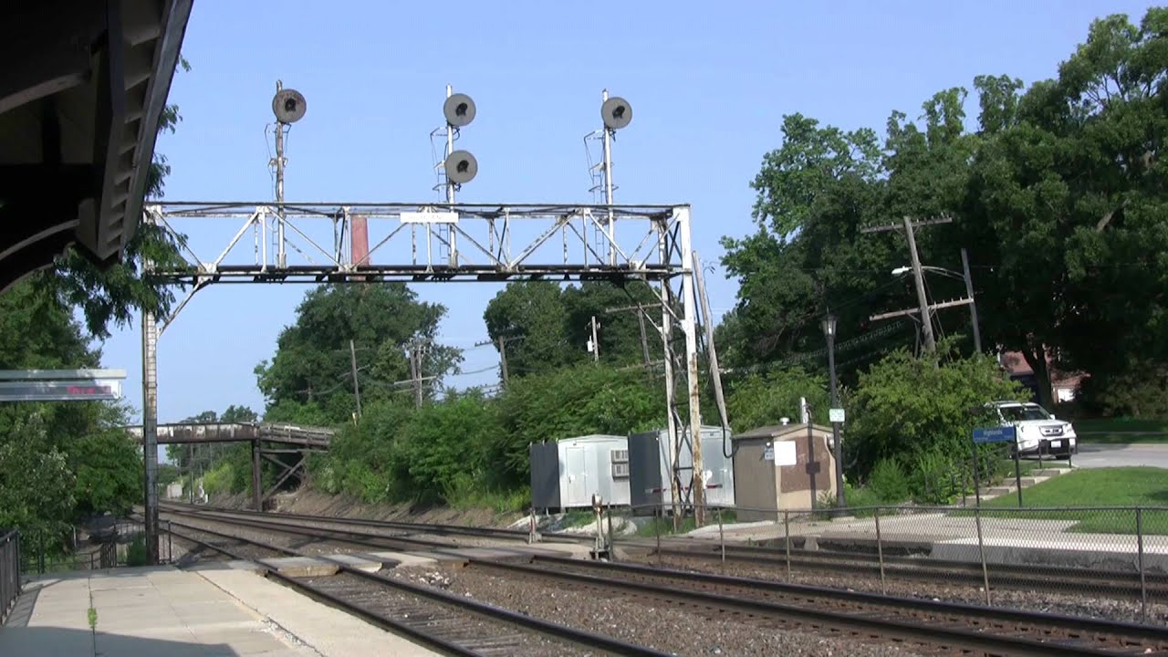 HiDef BNSF Metra Race Track Line At The Highlands ILL Part 5 YouTube