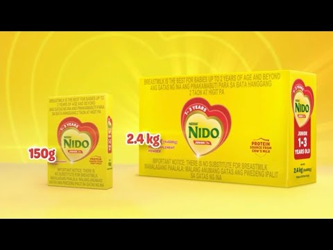 Nido Junior for 1-3 Years Old now in Big Packs TV Ad Q4 2025 15s - YouTube