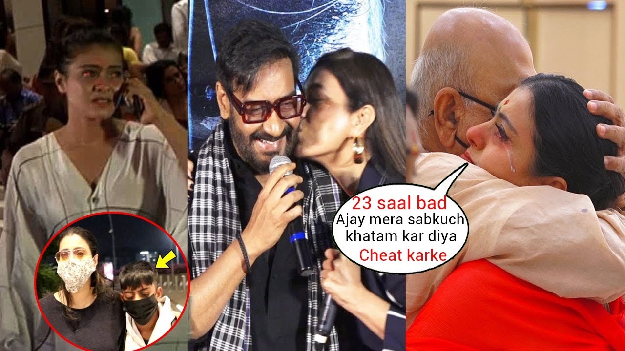 Kajol Devgan Crying And Gave Shocking Statement Of Ajay After Her