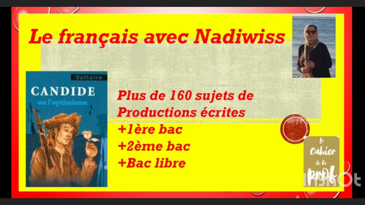 Le travail/العمل Candide ou l'optimisme #2ème bac/Bac libre - YouTube