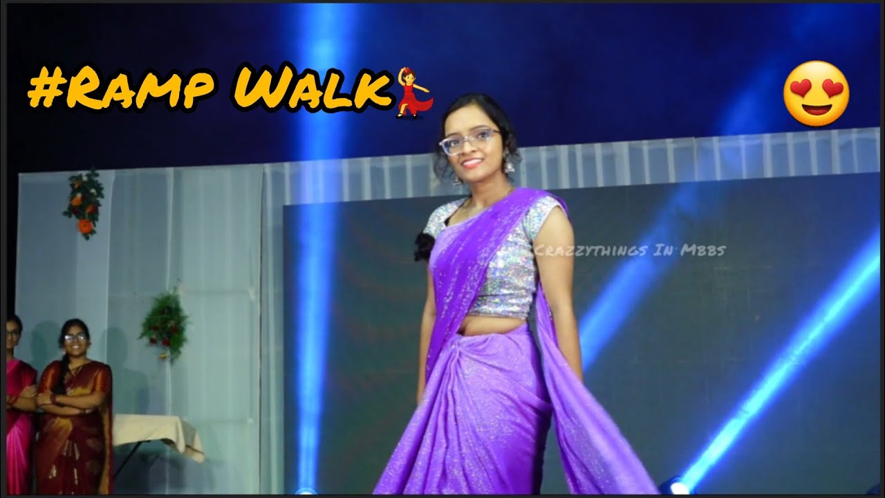 Ramp Walk in Fresher's party ️ | Solo | medical college | Gmc suryapet ...