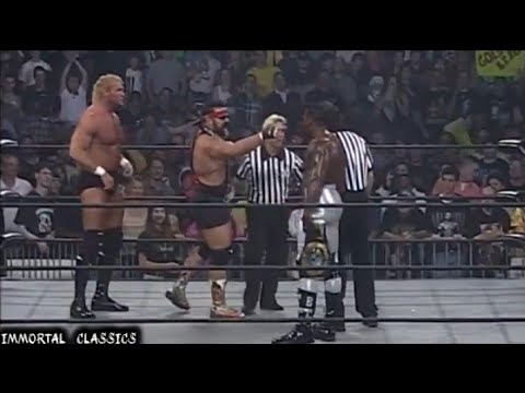 Sid Vicious w/ Rick Steiner vs Booker T:WCW Thunder September 23,1999 ...