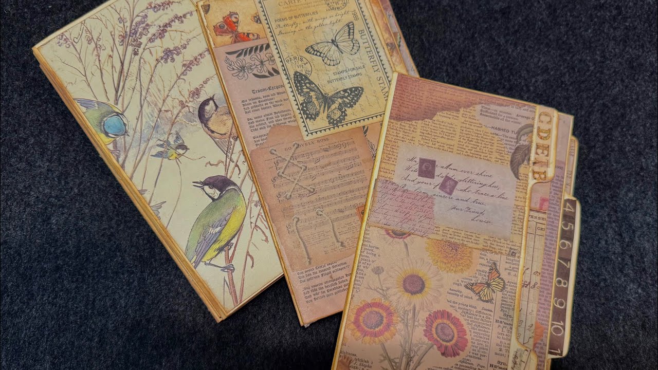 File Folder Journals! Version 2, Part 1! - YouTube
