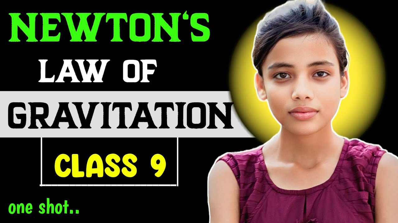 Newton's law of Gravitation । Newton's law of Gravitation class 9 ...