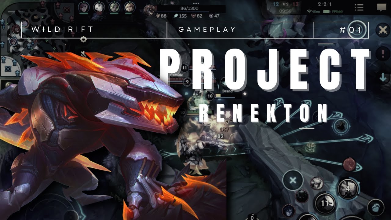 PROJECT: Renekton, The Best WR Skin? | Wild Rift: Gameplay - YouTube