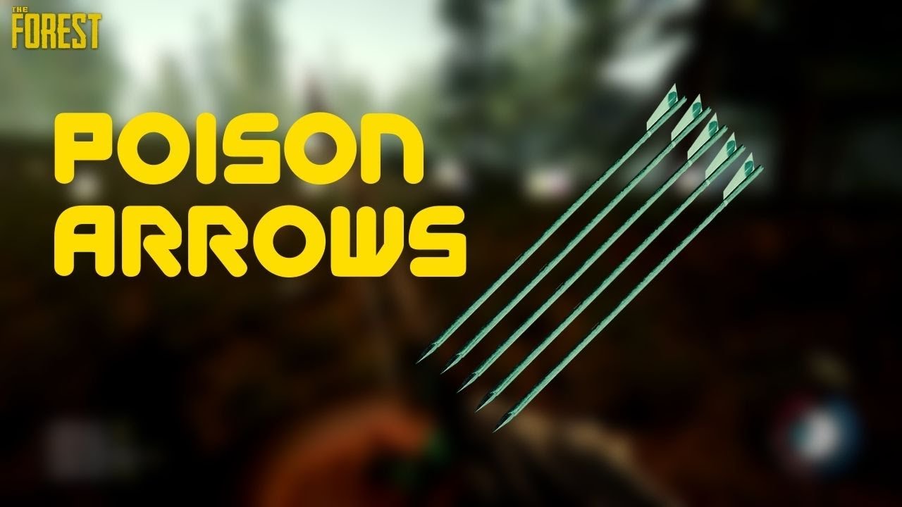 How To Make Arrows In The Forest regular And Poisoned Arrow YouTube How To Make Arrows In The Forest regular And Poisoned Arrow YouTube