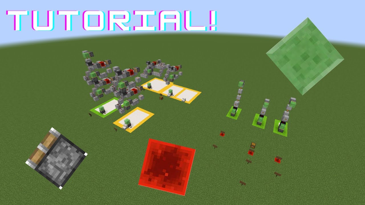 HOW TO BUILD SLIME BLOCK LAUNCHERS IN MINECRAFT! - YouTube