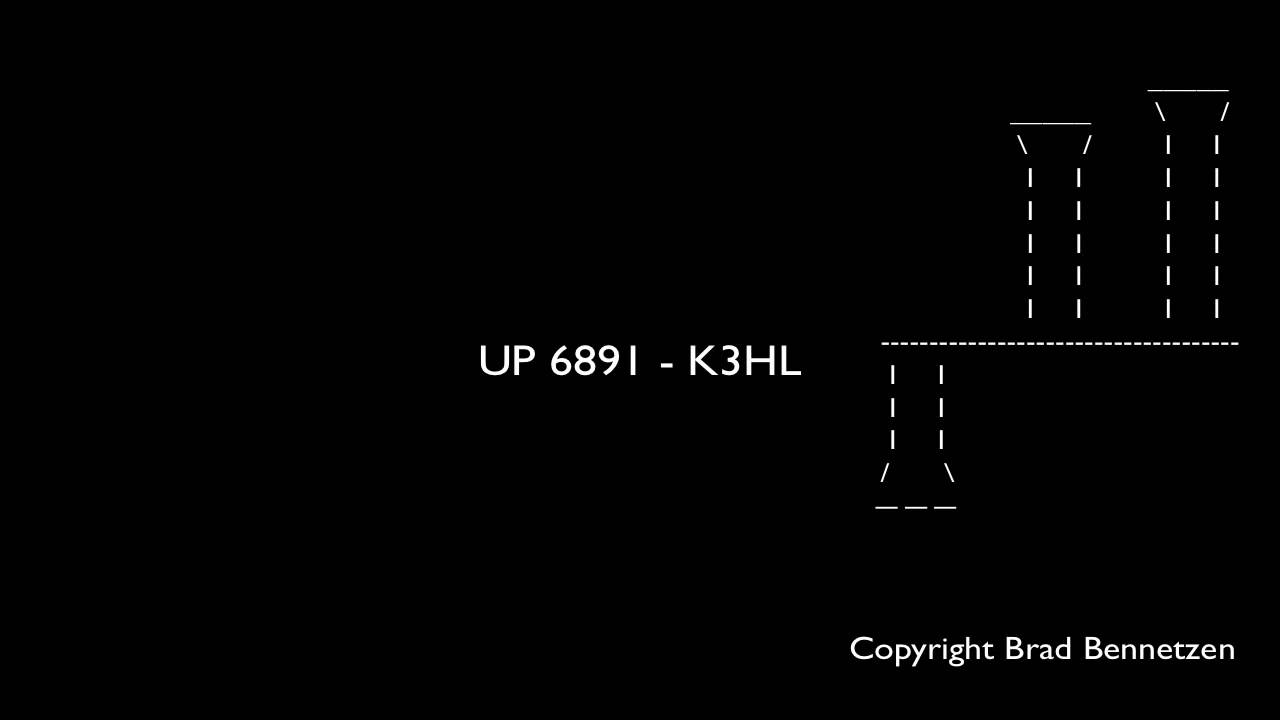 UP 6891 - K3HL - YouTube