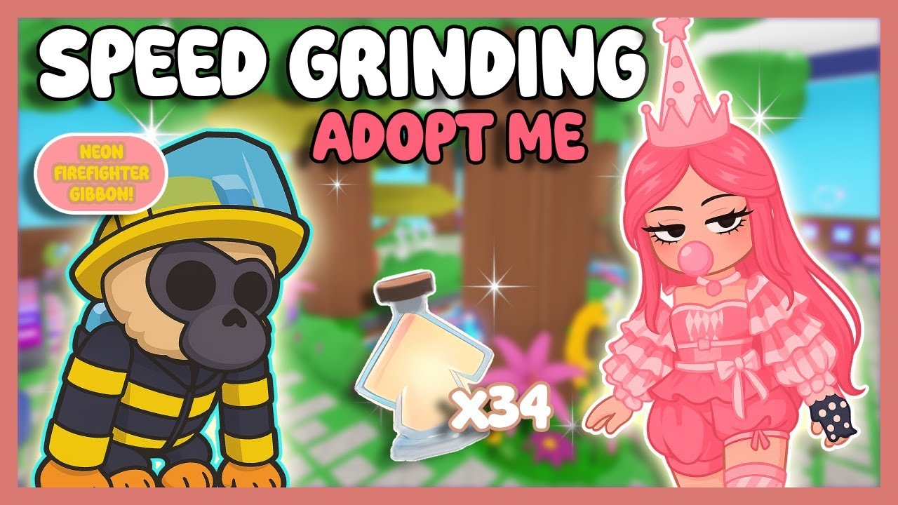 Speed Grind with Me! | + NEON Firefighter Gibbon | 34 Age Potions ...