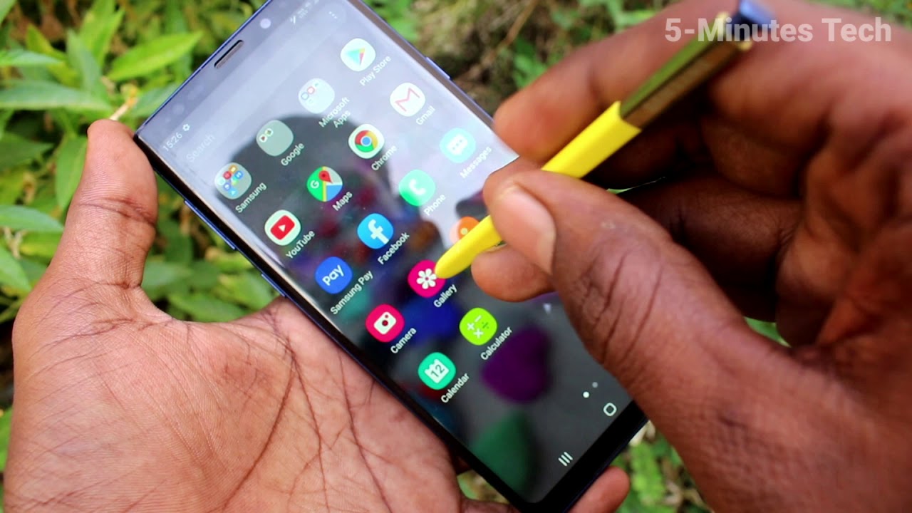 How to activate air actions for S-Pen in Samsung Galaxy Note 9 - YouTube