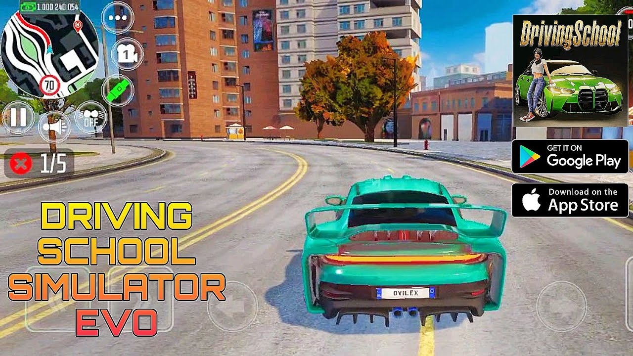 Driving School Simulator Evo Mobile Gameplay (Android/iOS) New Update ...
