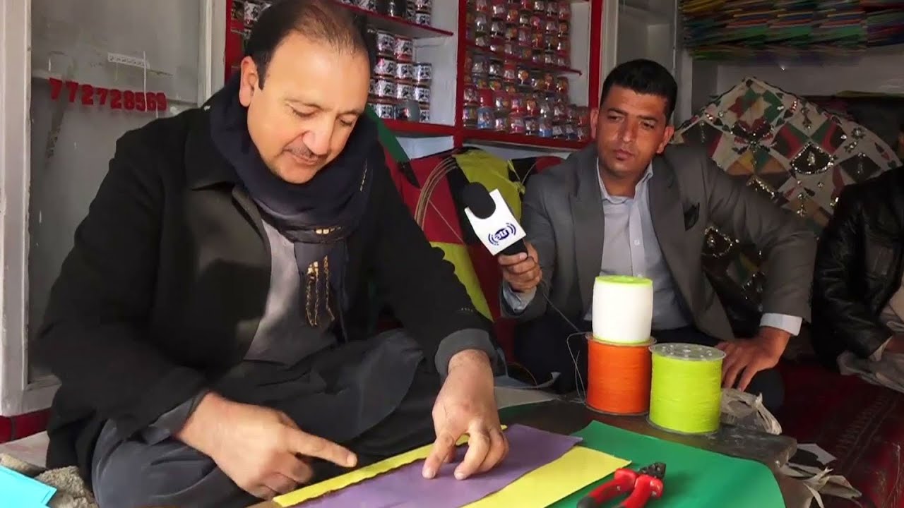 Yama Popal report with Kaka Khalid Kite seller / گزارش یما پوپل با کاکا ...