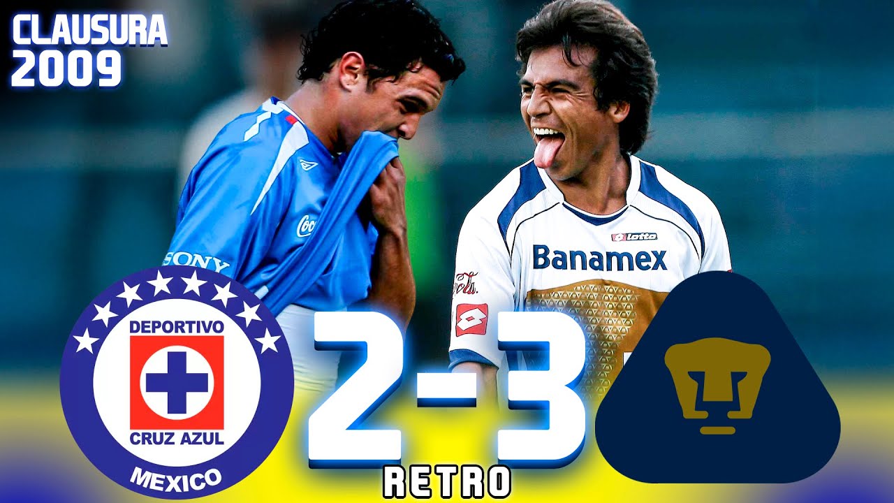 El PARTIDAZO de Sergio Bernal 🧤 Cruz Azul 2-3 Pumas - Clausura 2009 ...
