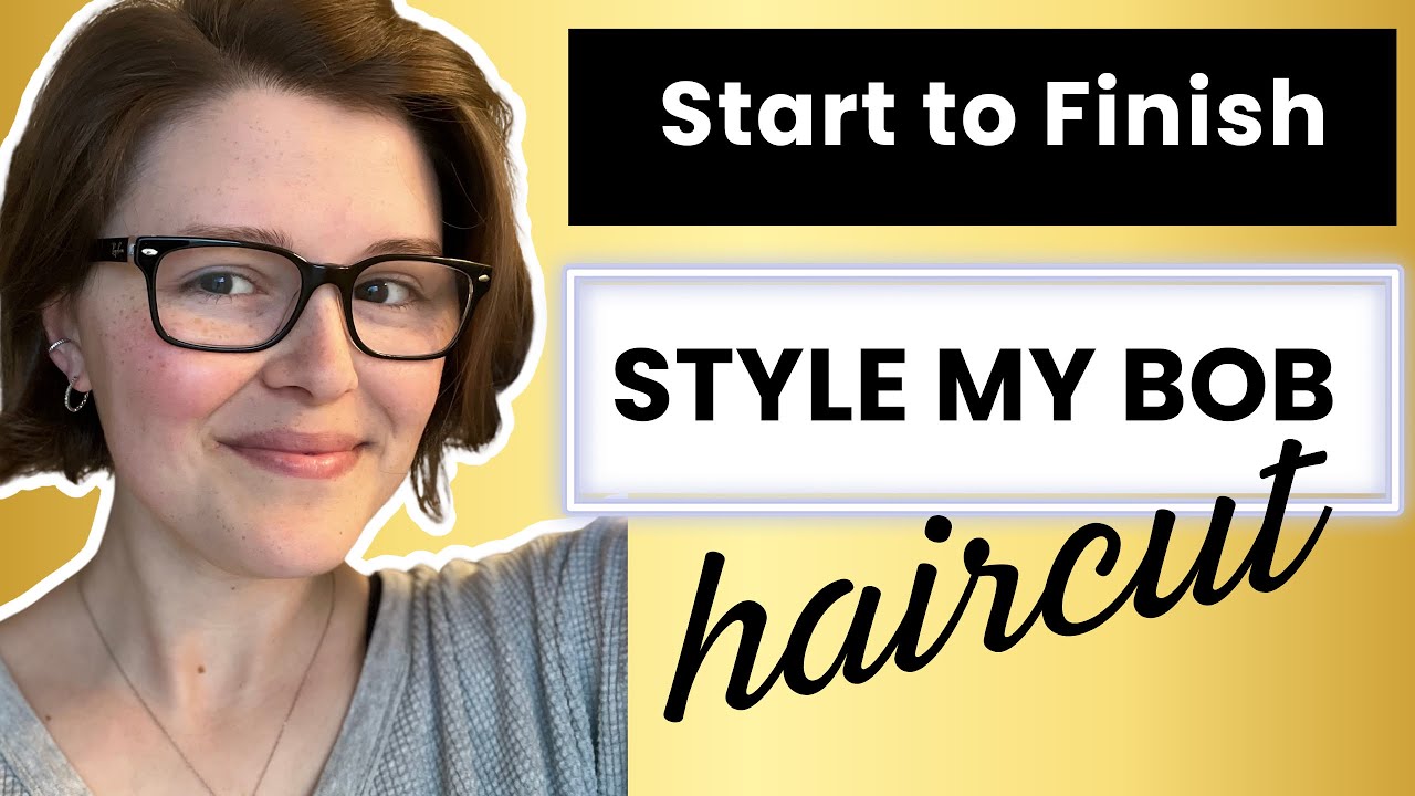 Style a Bob Haircut | No Music or Talking | GRWM - YouTube