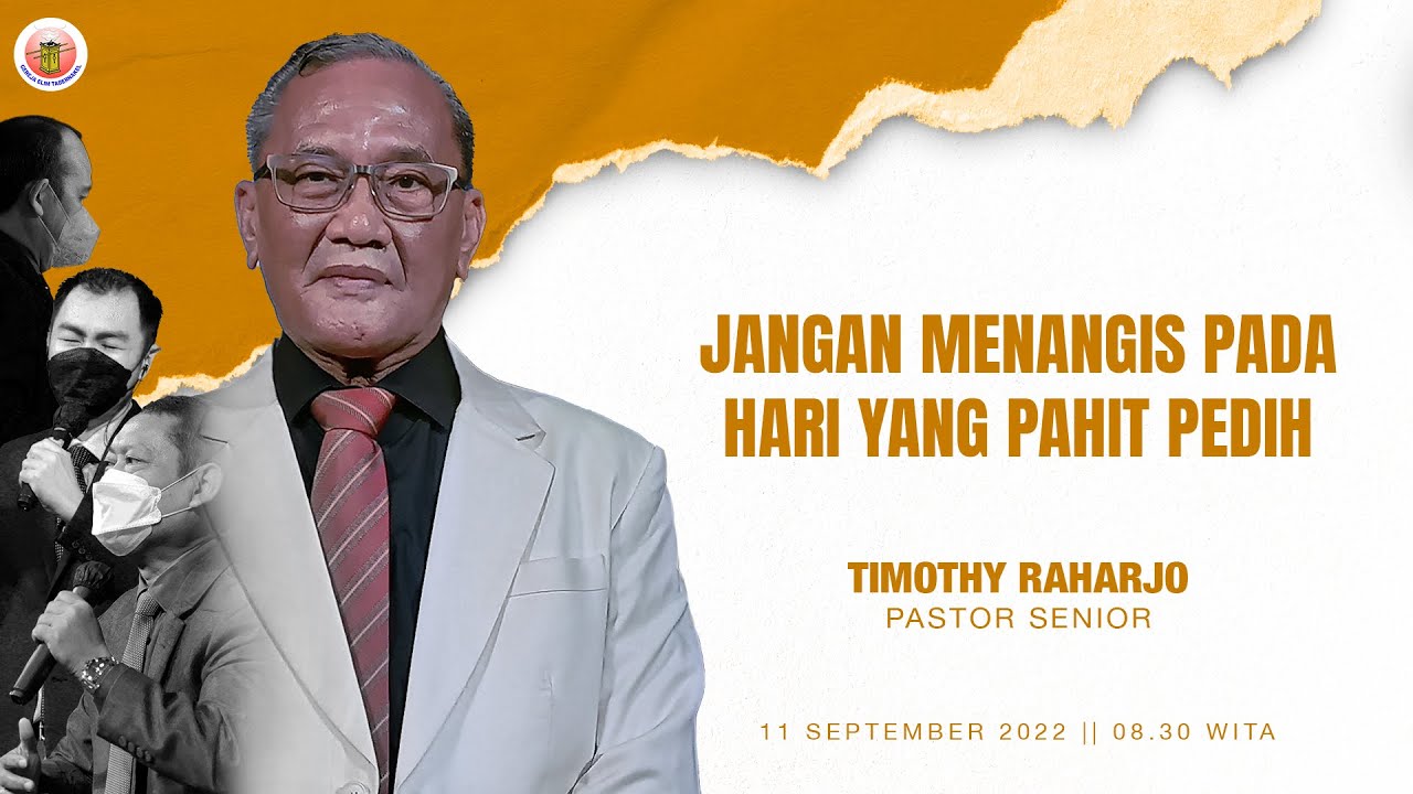 GET CELEBRATION - Ps Timothy Rahardjo - 25 September 2022 - YouTube