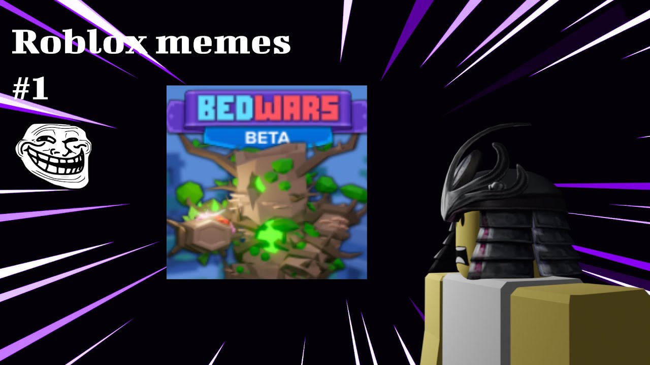 Roblox bedwars memes #1 - YouTube