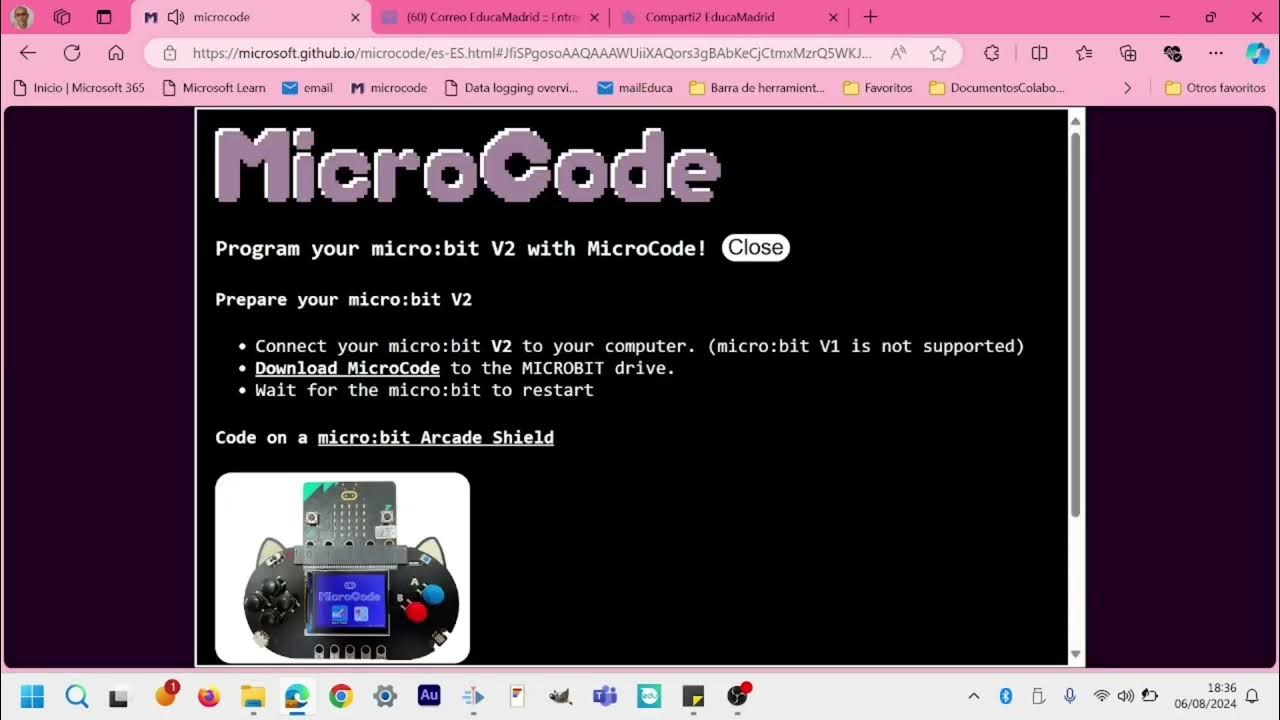 Programa con MicroCode tu placa micro.bit para utilizar el sensor ...