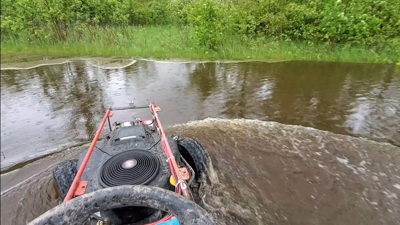 Season 2 Episode 8 Mud mower lake front drive - YouTube