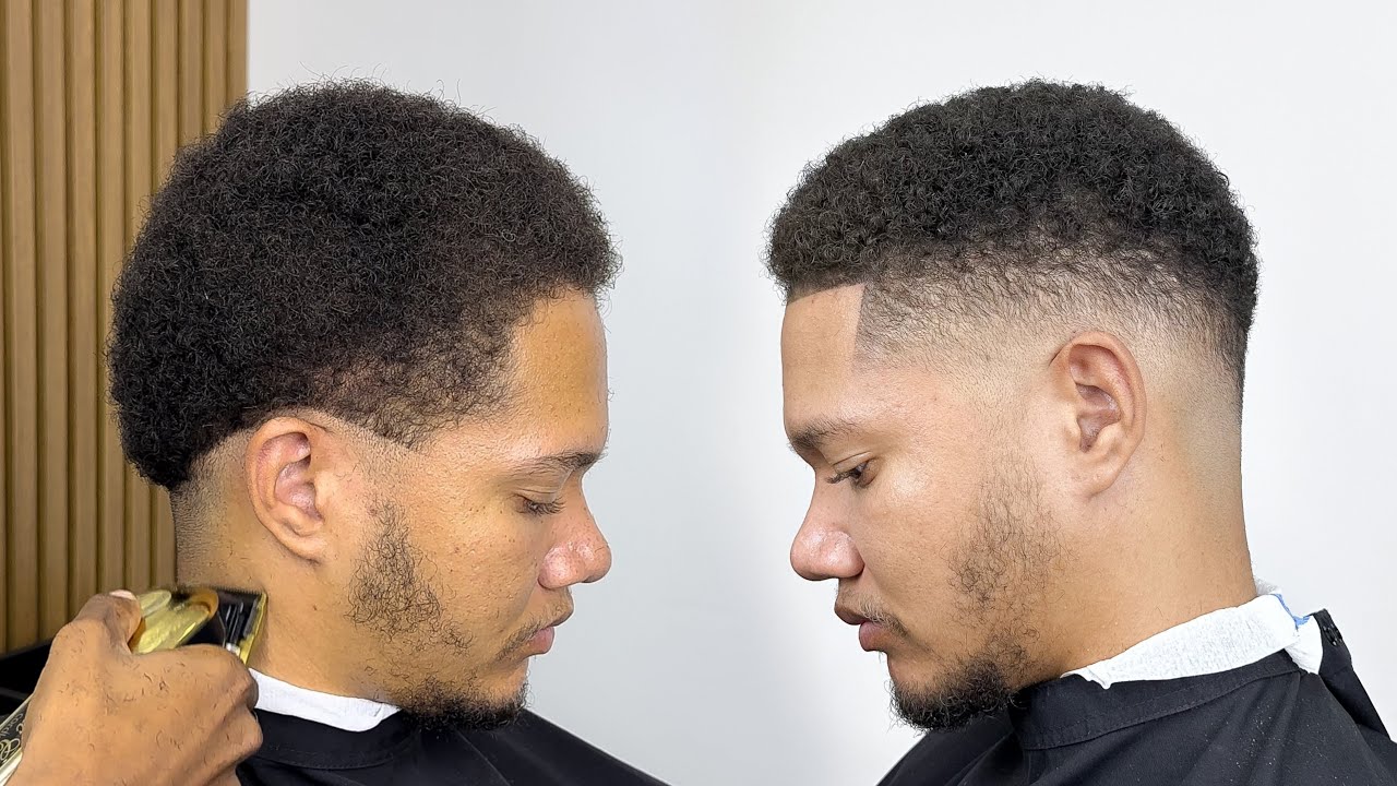 DEGRADÊ RÁPIDO PASSO A PASSO { Transformação Barber 💈} - YouTube