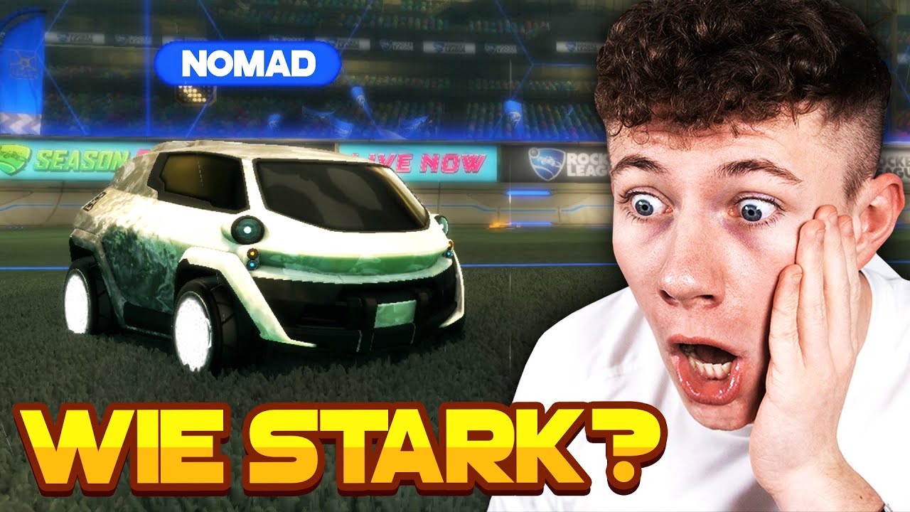 Wie STARK ist das neue ROCKET PASS Auto NOMAD? 😱 | Rocket League Season ...