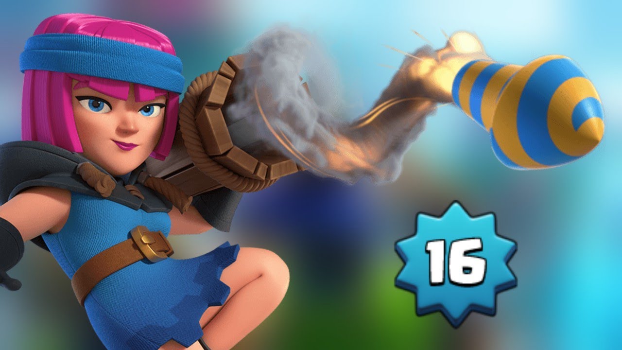 LEVEL 16 FIRECRACKER - Clash Royale - YouTube