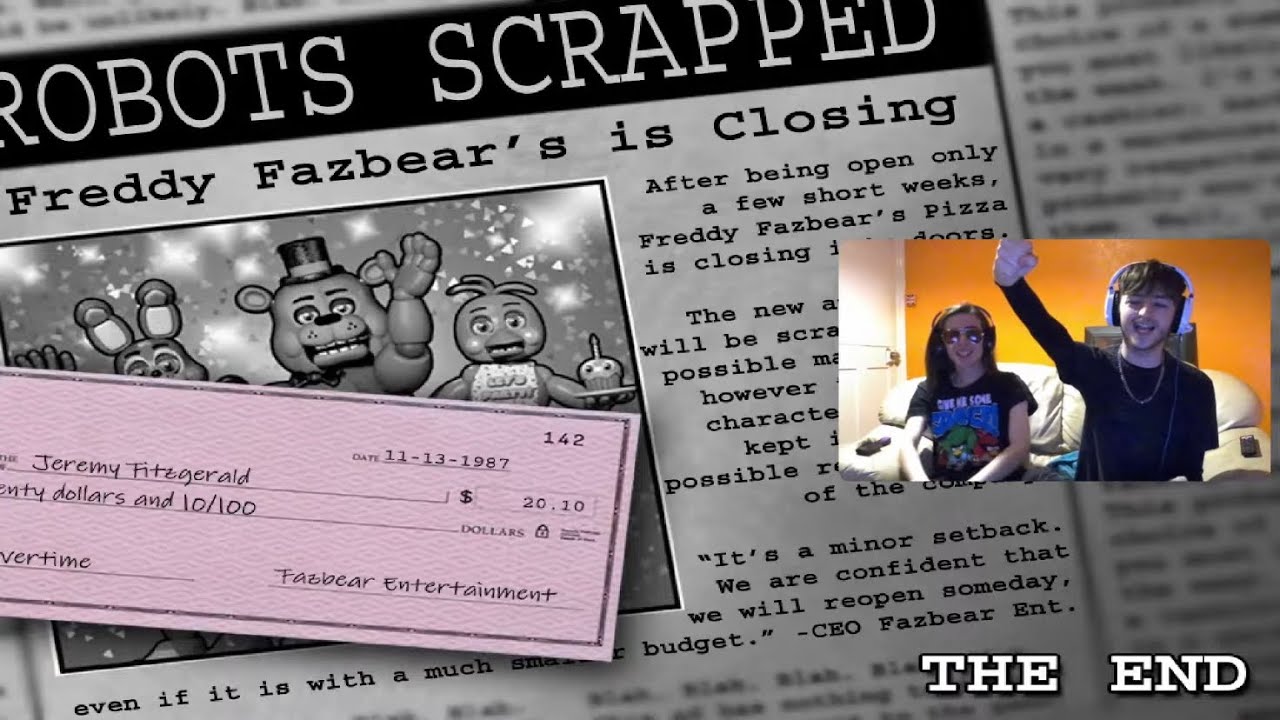 Five Nights at Freddy's 2 - Night 6 & Custom Night w/Jet - YouTube