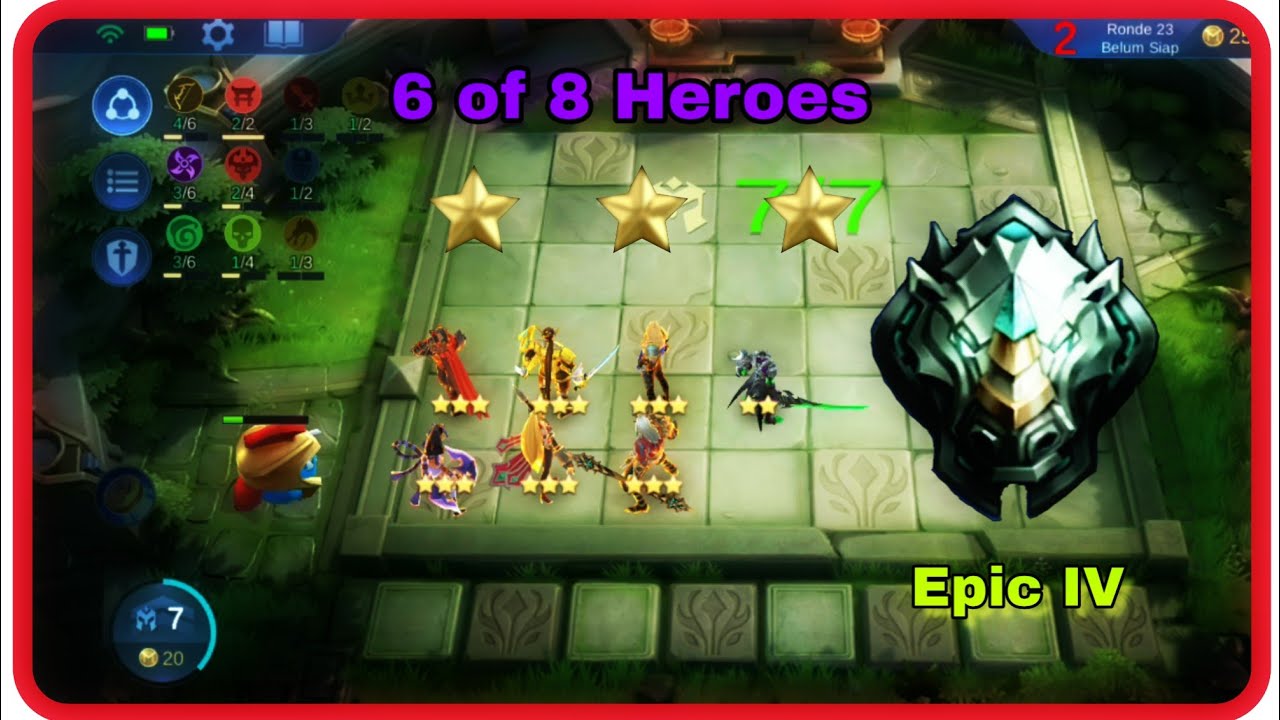 ⭐⭐⭐ 6 dari 8 hero Magic Chess | Mobile Legends - YouTube