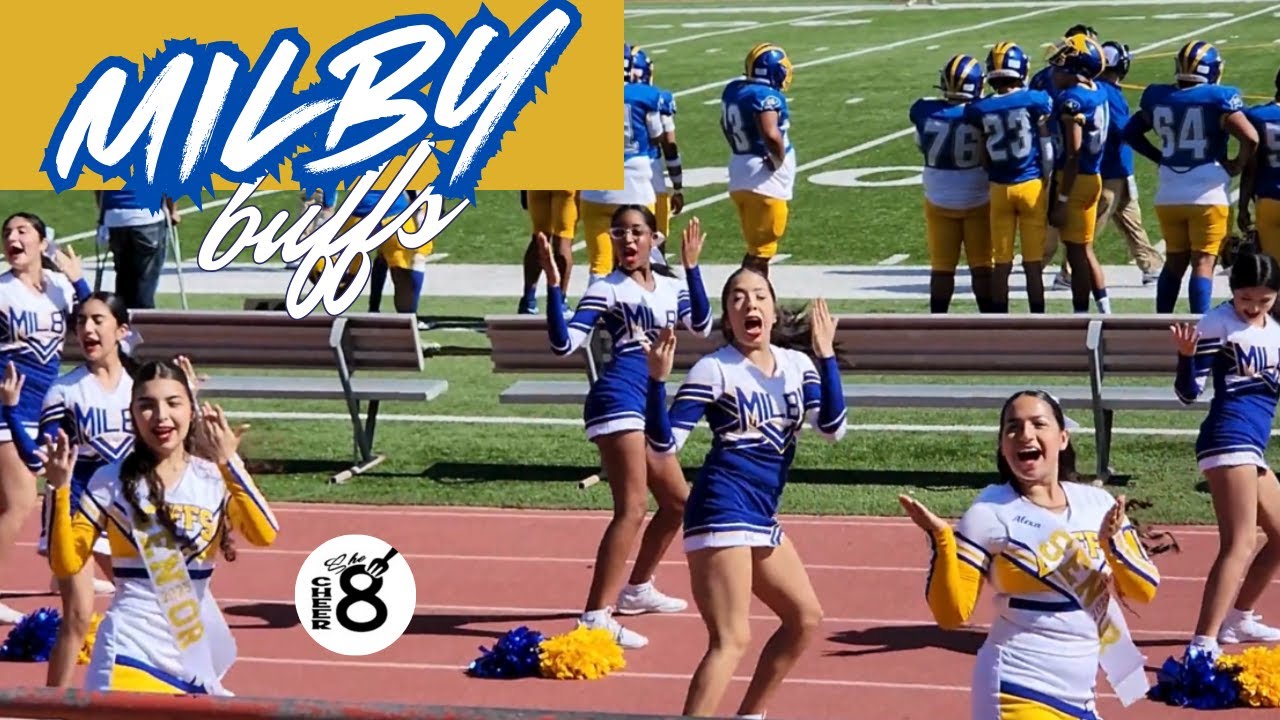 High School Cheerleaders Show Off Their Moves - Milby High School ...