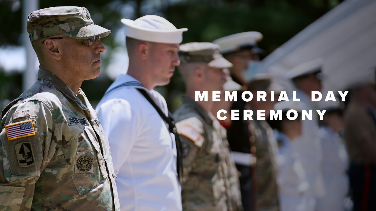 28th Annual Memorial Day Ceremony - YouTube