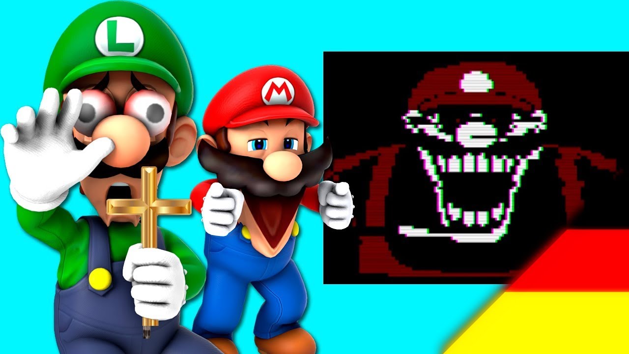 Mario Spielt Mario.exe ft. Luigi [SMG4 Deutsch] - YouTube