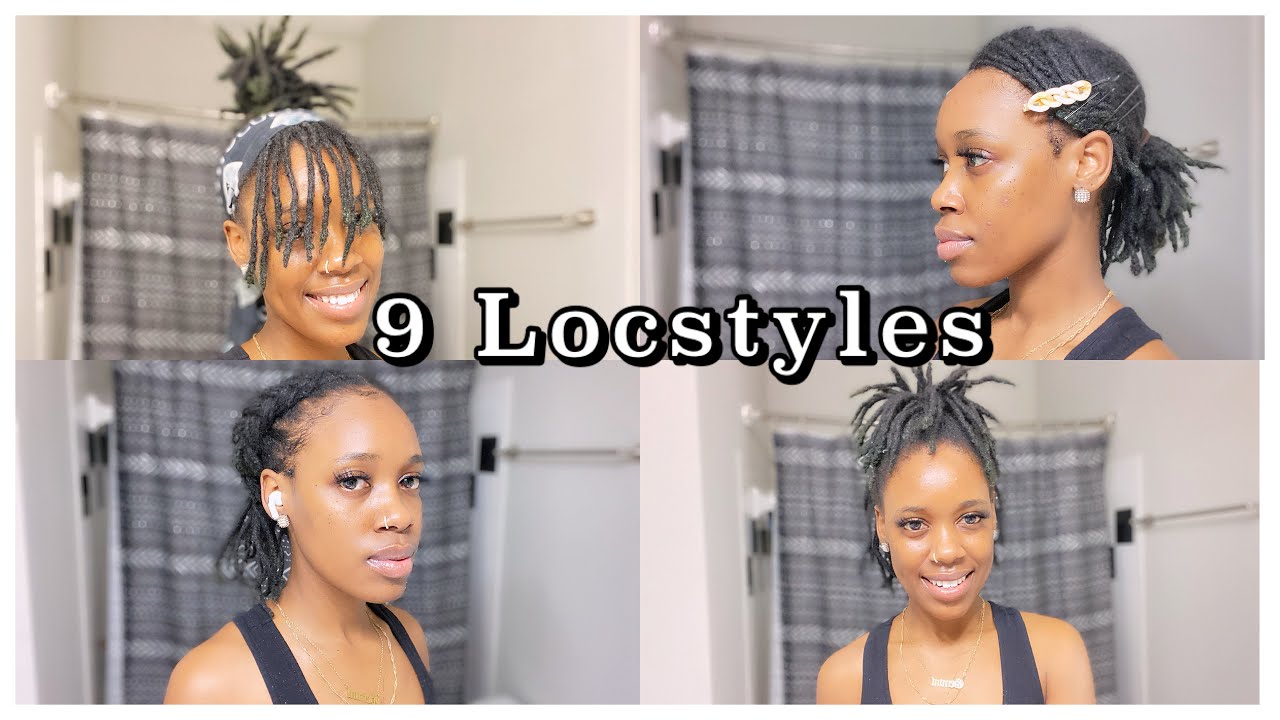 Loc Styles on SEMI FREEFORM LOCS - YouTube